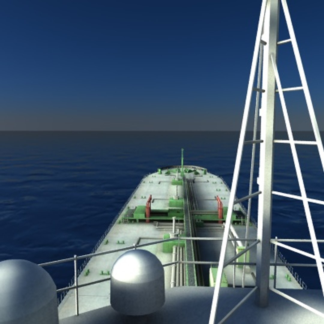supertanker tanker super 3d model