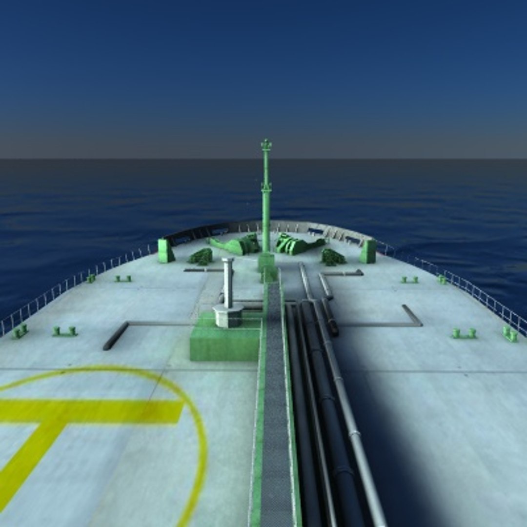 supertanker tanker super 3d model