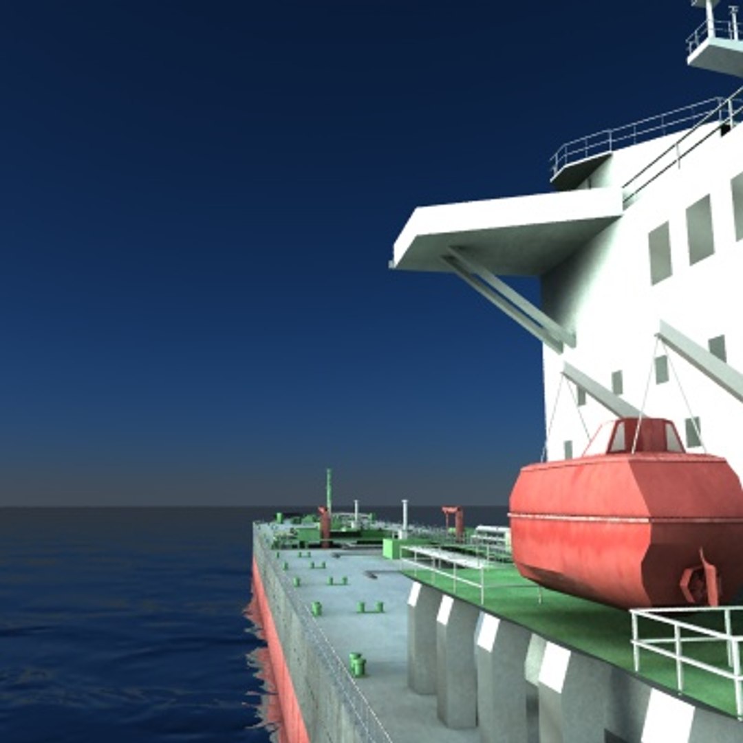 supertanker tanker super 3d model
