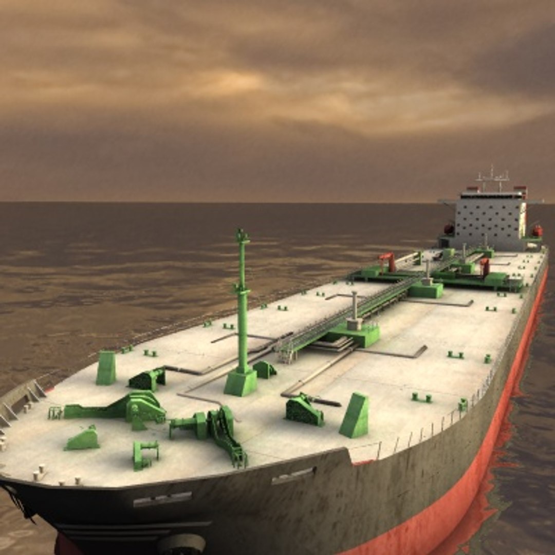 supertanker tanker super 3d model