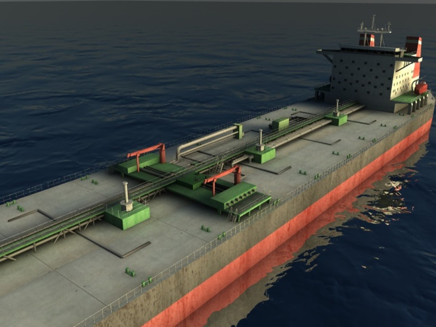 supertanker tanker super 3d model