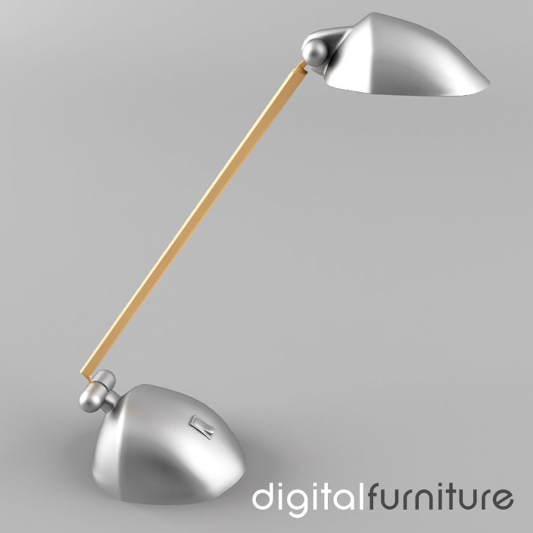 3d Desk Lamp Model