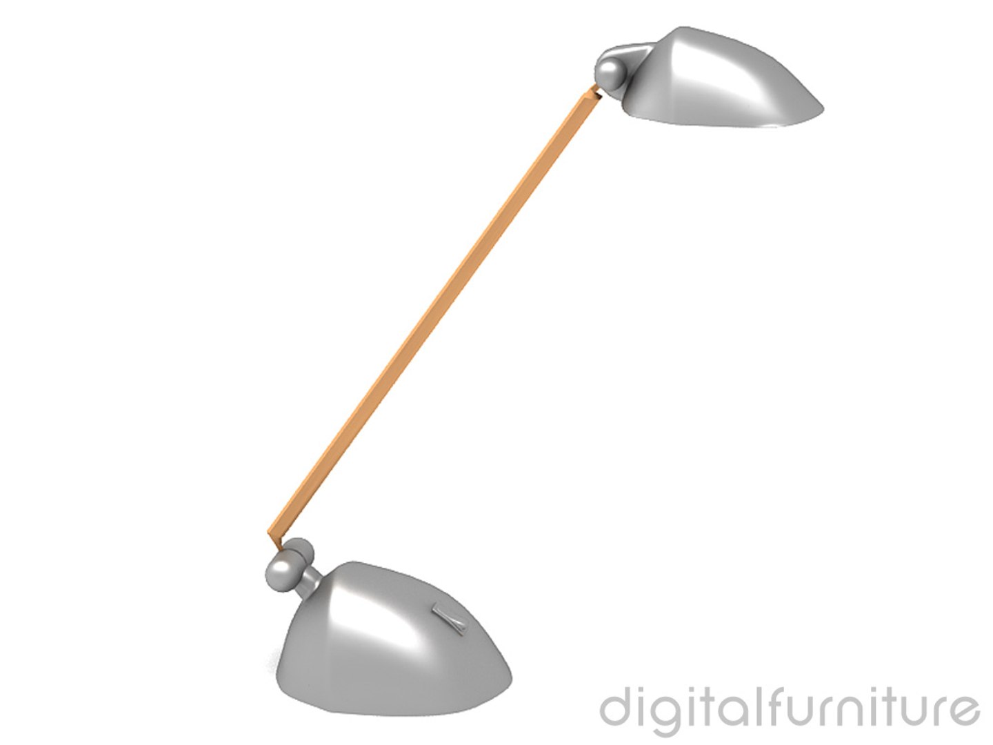 3d Desk Lamp Model