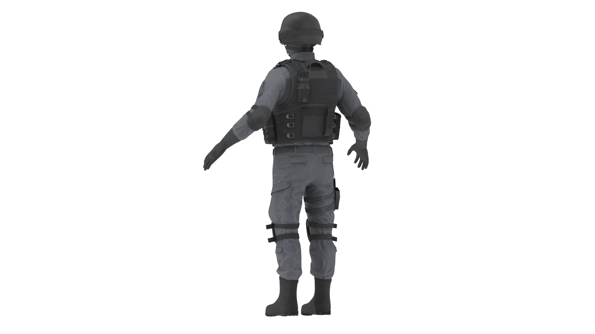 Police Special Force Officer model - TurboSquid 1730658