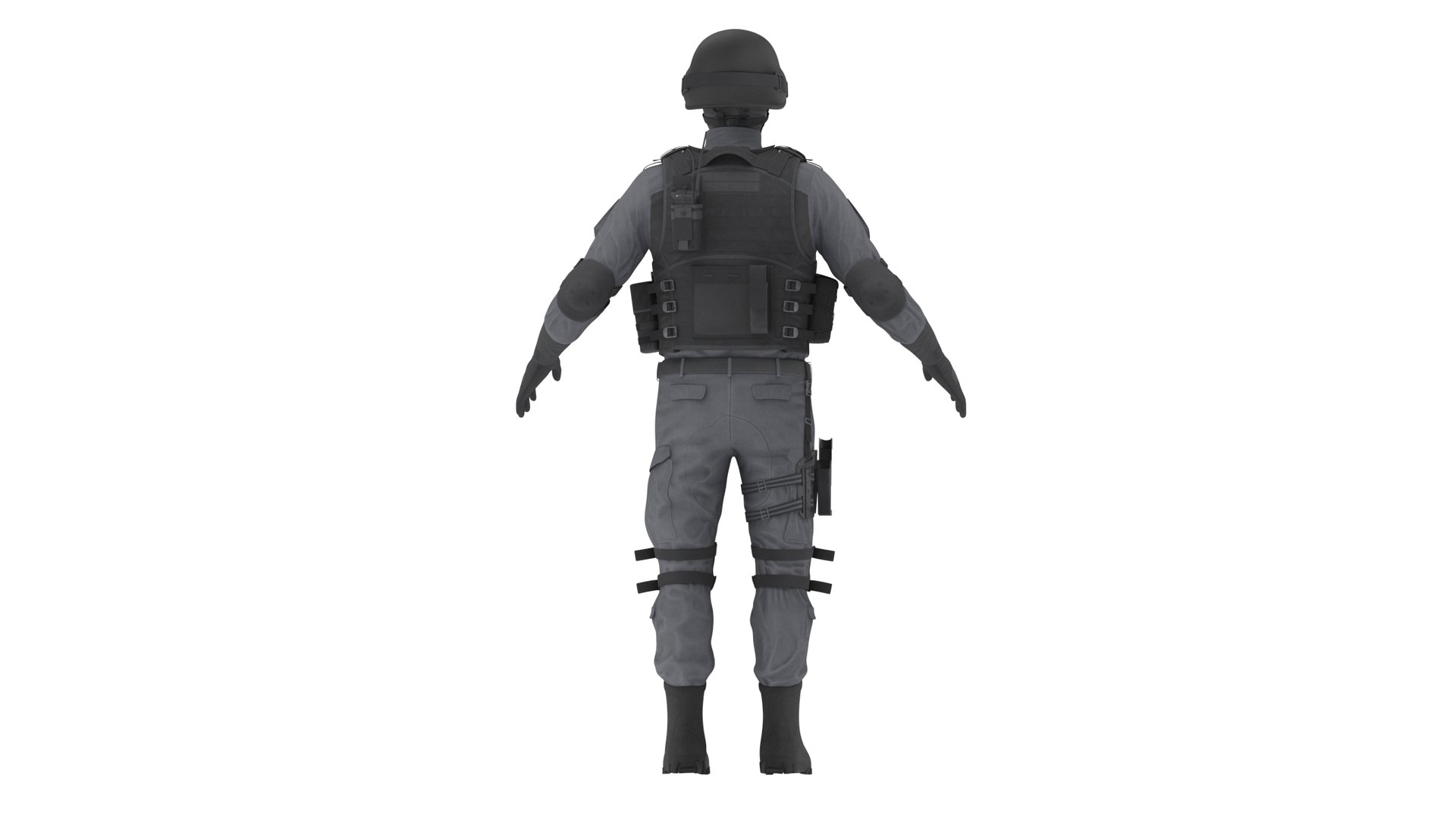 Police Special Force Officer model - TurboSquid 1730658