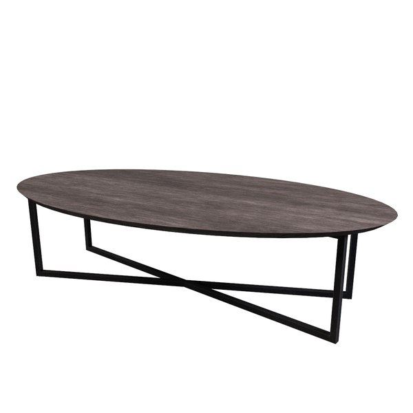 3D oval table - TurboSquid 1536701