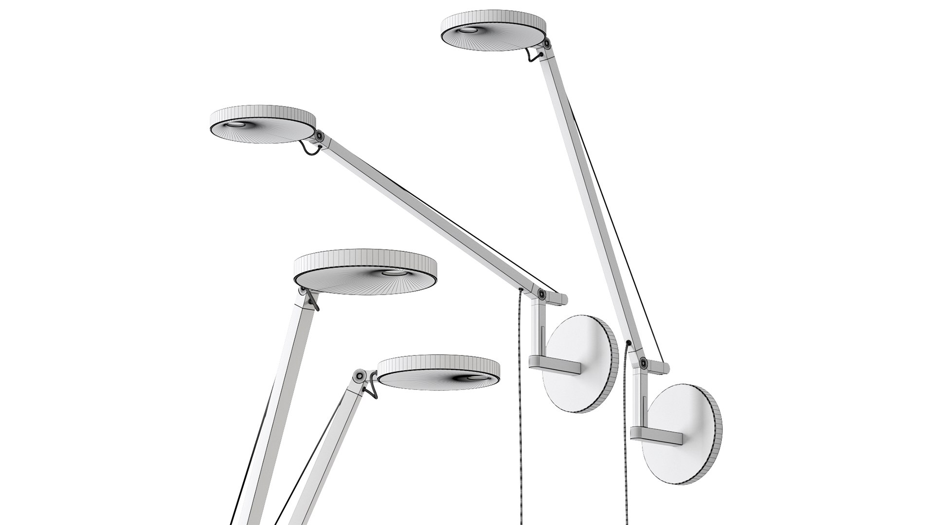 3D Demetra Micro by Artemide Wall Lamp model - TurboSquid 1878121