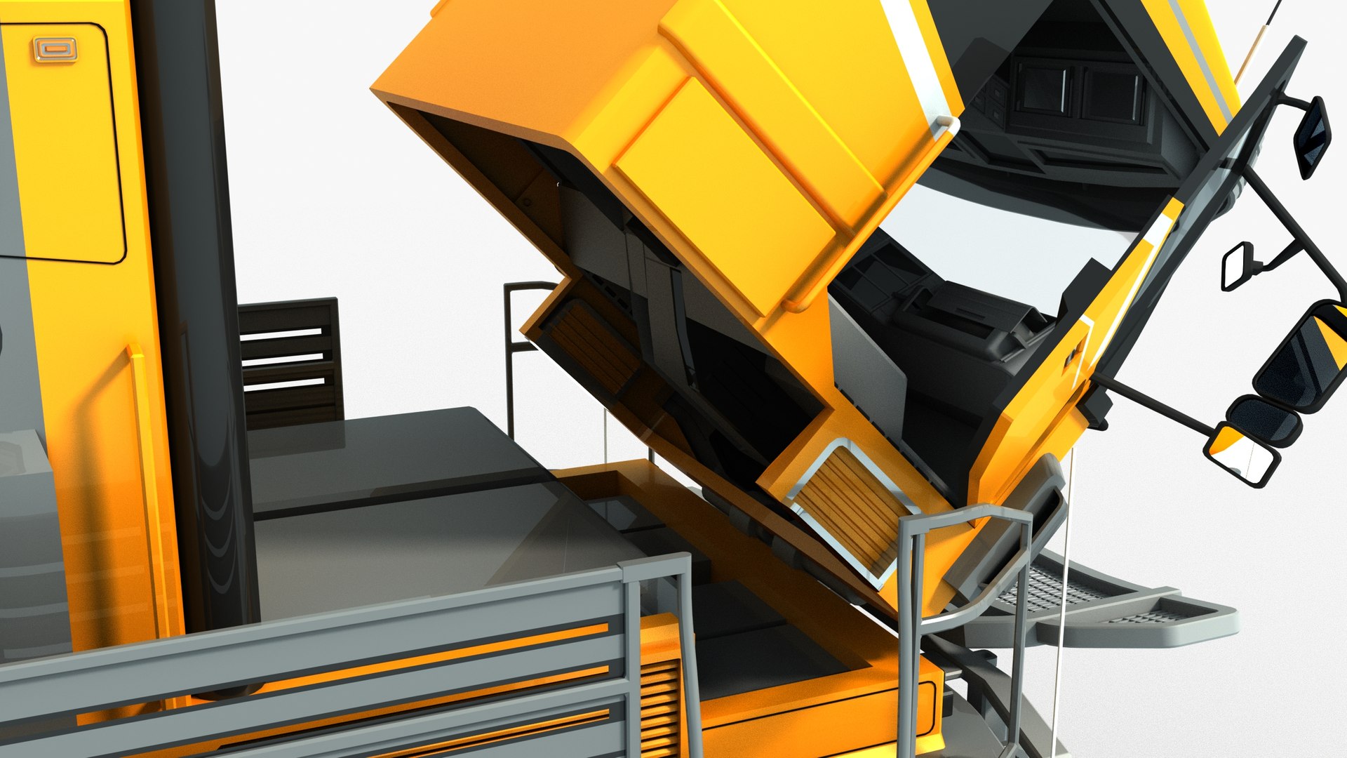 Tractomas Nicolas Exceptional Semi-Truck Model - TurboSquid 2207334