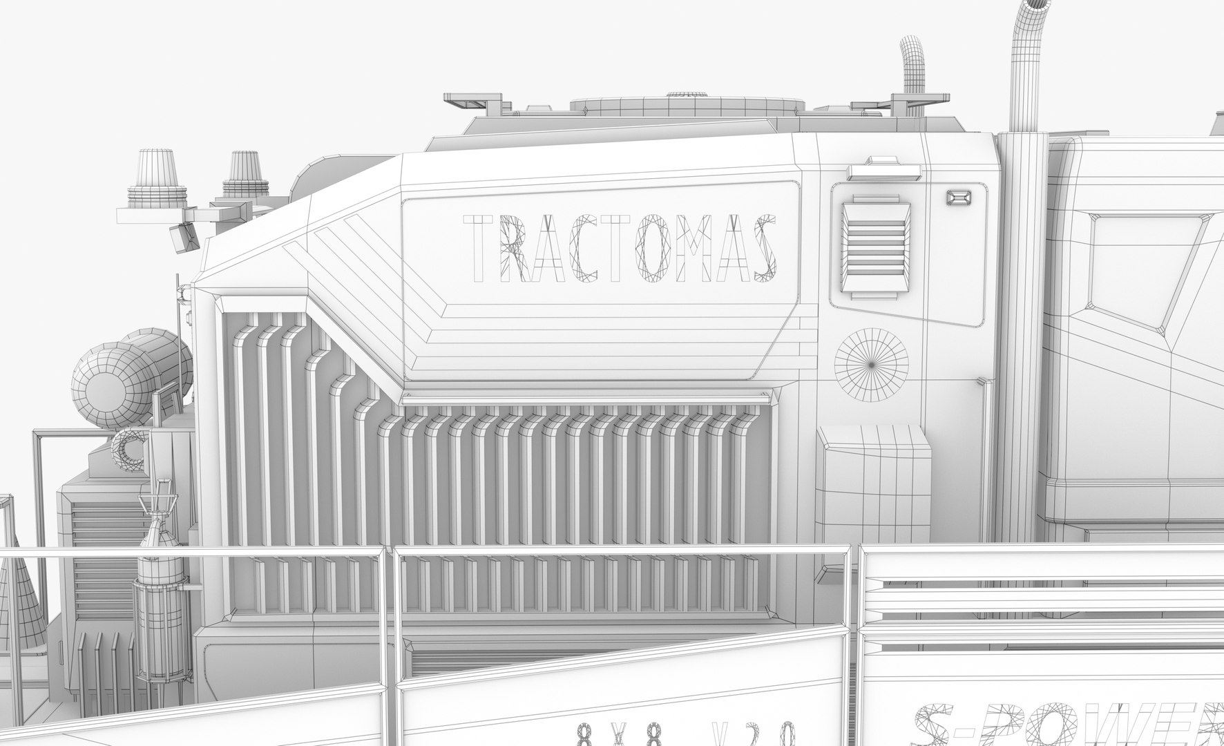 Tractomas Nicolas Exceptional Semi-Truck Model - TurboSquid 2207334