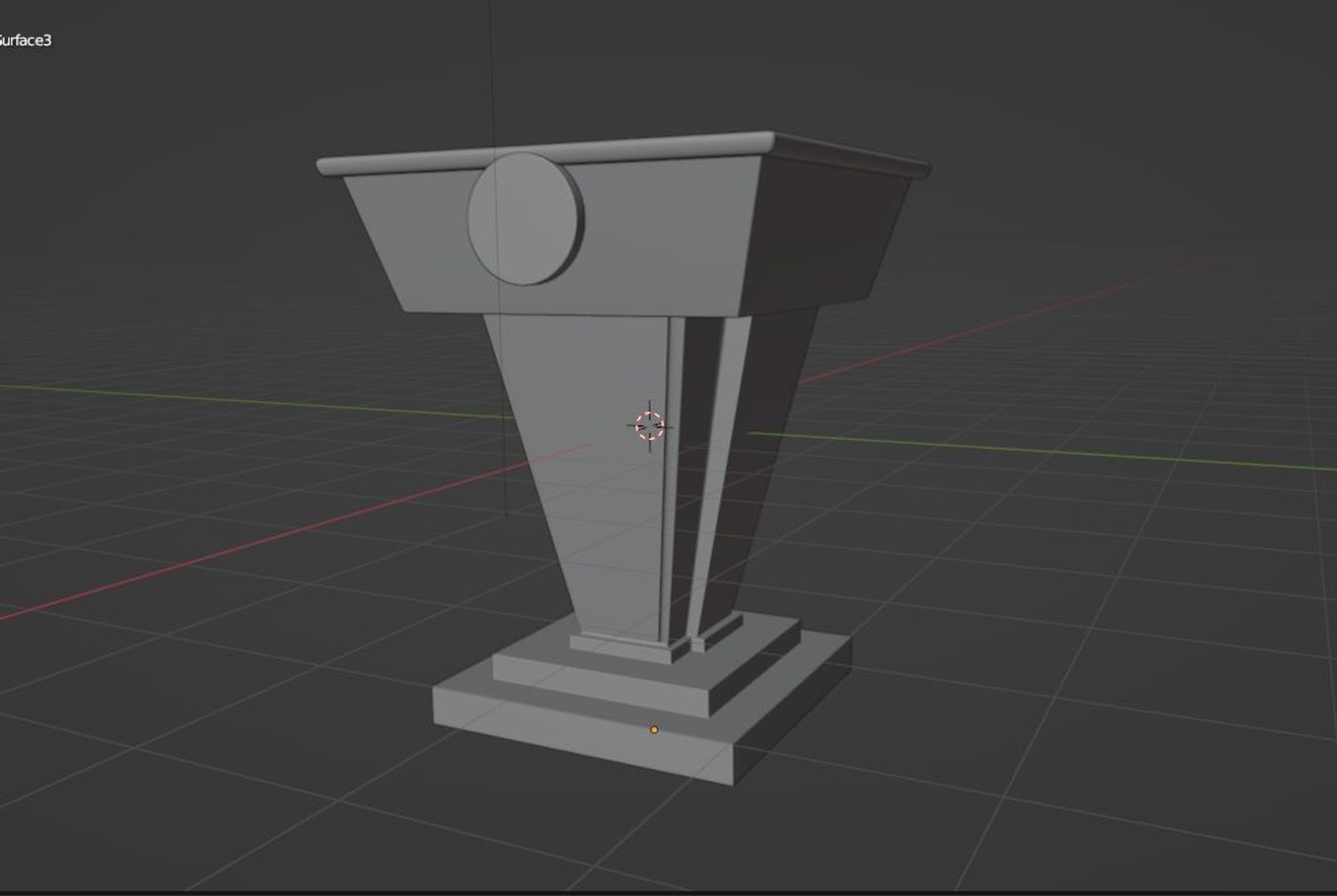 Podium 3D Model 3D Model - TurboSquid 2352817
