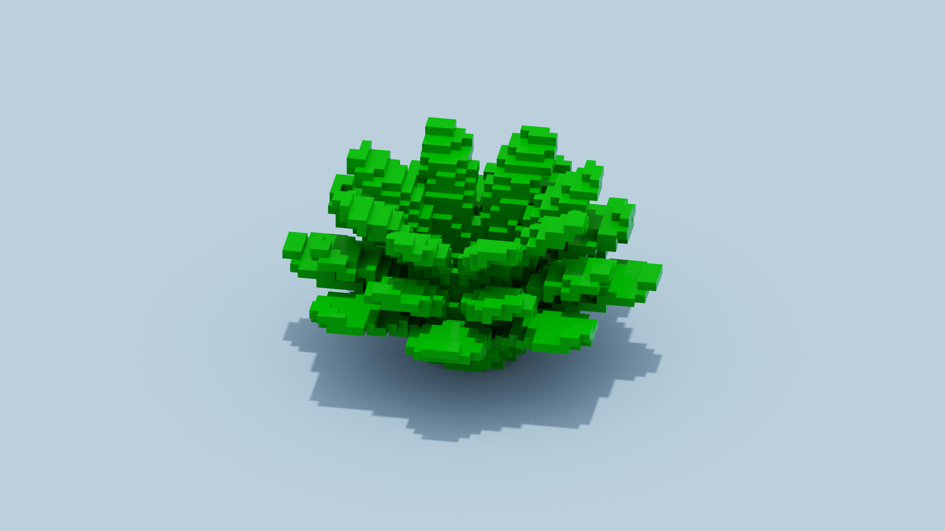 Voxel Lettuce 3D Model - TurboSquid 2058701