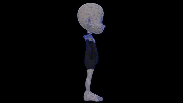 Base mesh boy character 3D - TurboSquid 1485764