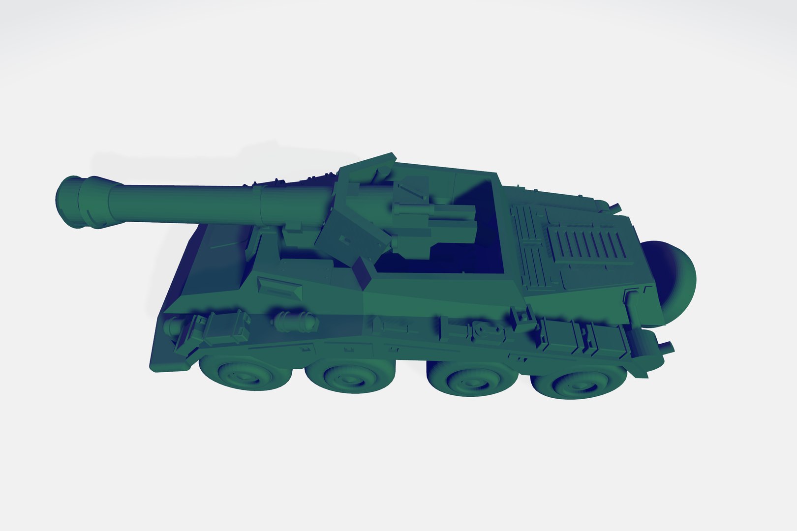 3D SdKfz 234 Tank Destroyer - TurboSquid 2251750