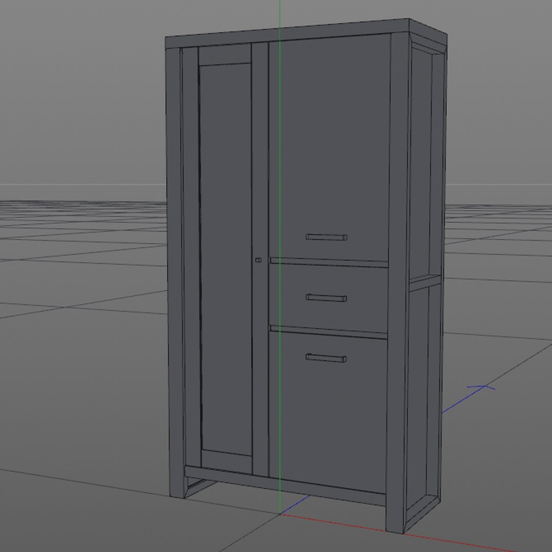 CUPBOARD 3D Model - TurboSquid 1944471