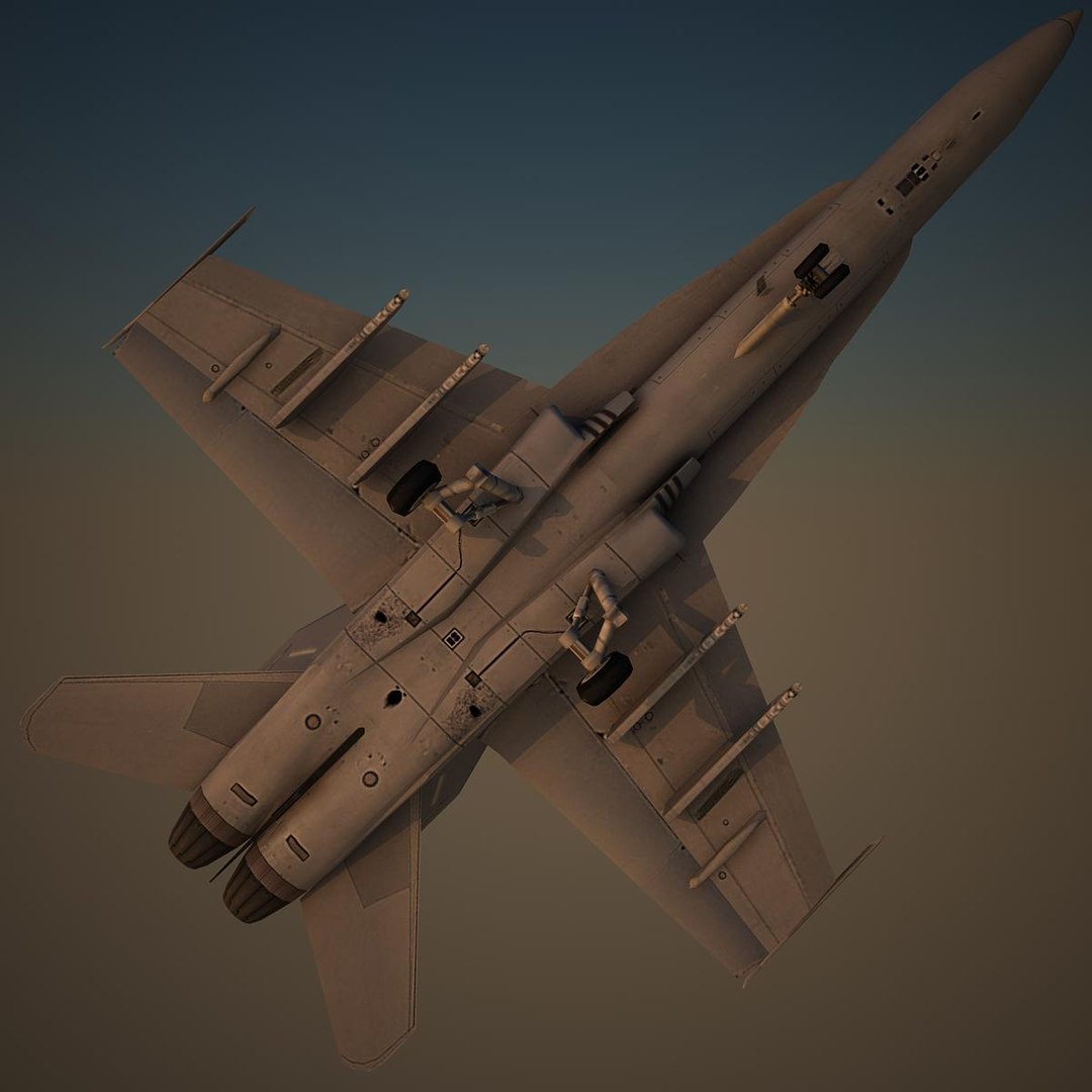 3d Boeing Basic Fighter Model
