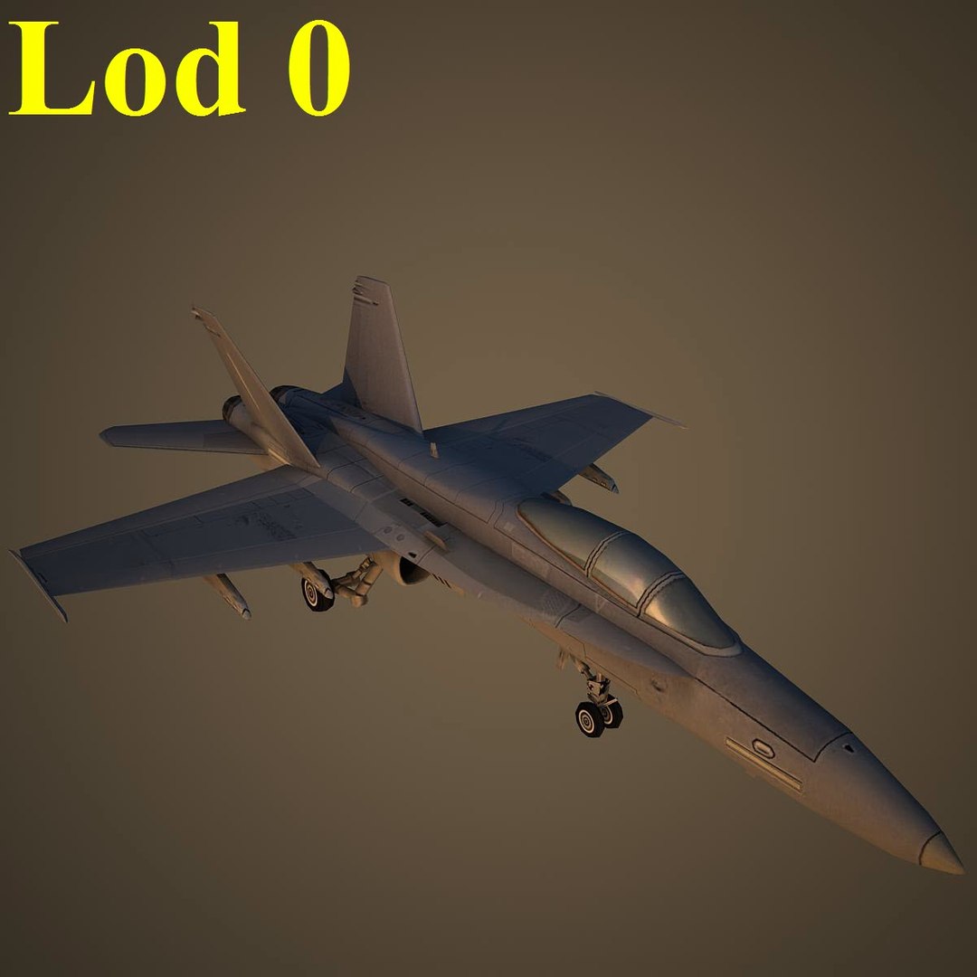 3d Boeing Basic Fighter Model