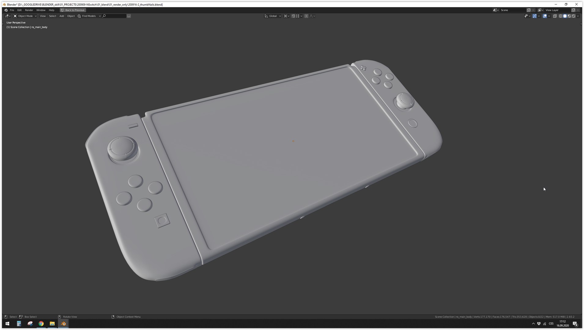 Nintendo Switch Joycons 3D Model - TurboSquid 1621595