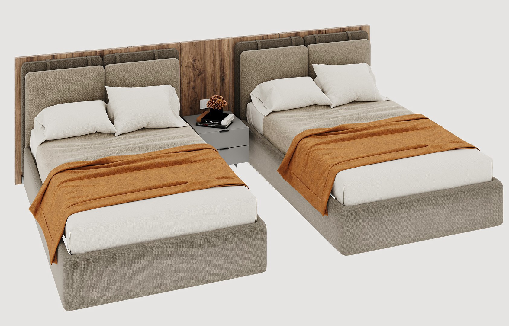 3D Single Bed 30 Model - TurboSquid 2286992