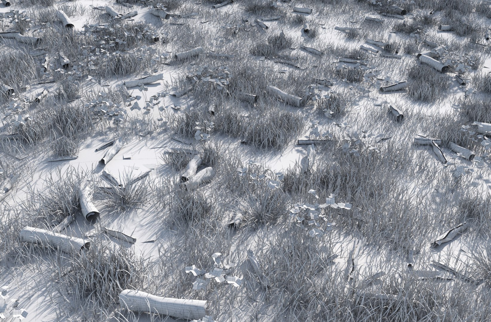 3D Grass Field Model - TurboSquid 1362245