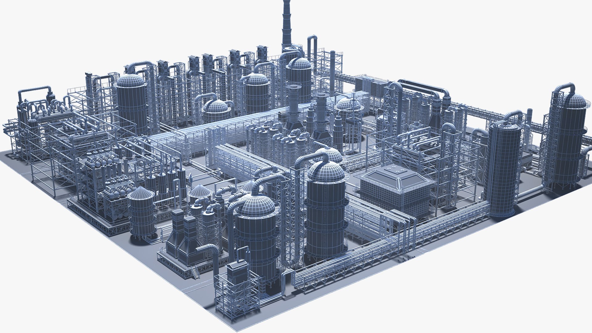 3D model 4-Industrial area set -09 - TurboSquid 2037030