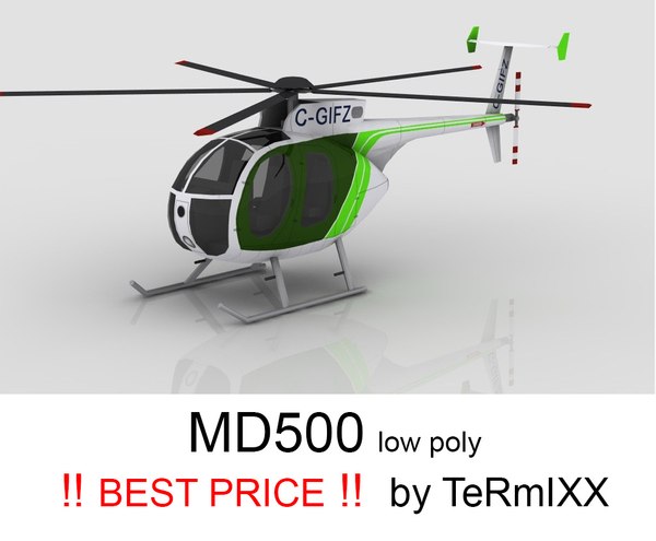 MD500 3D Models for Download | TurboSquid