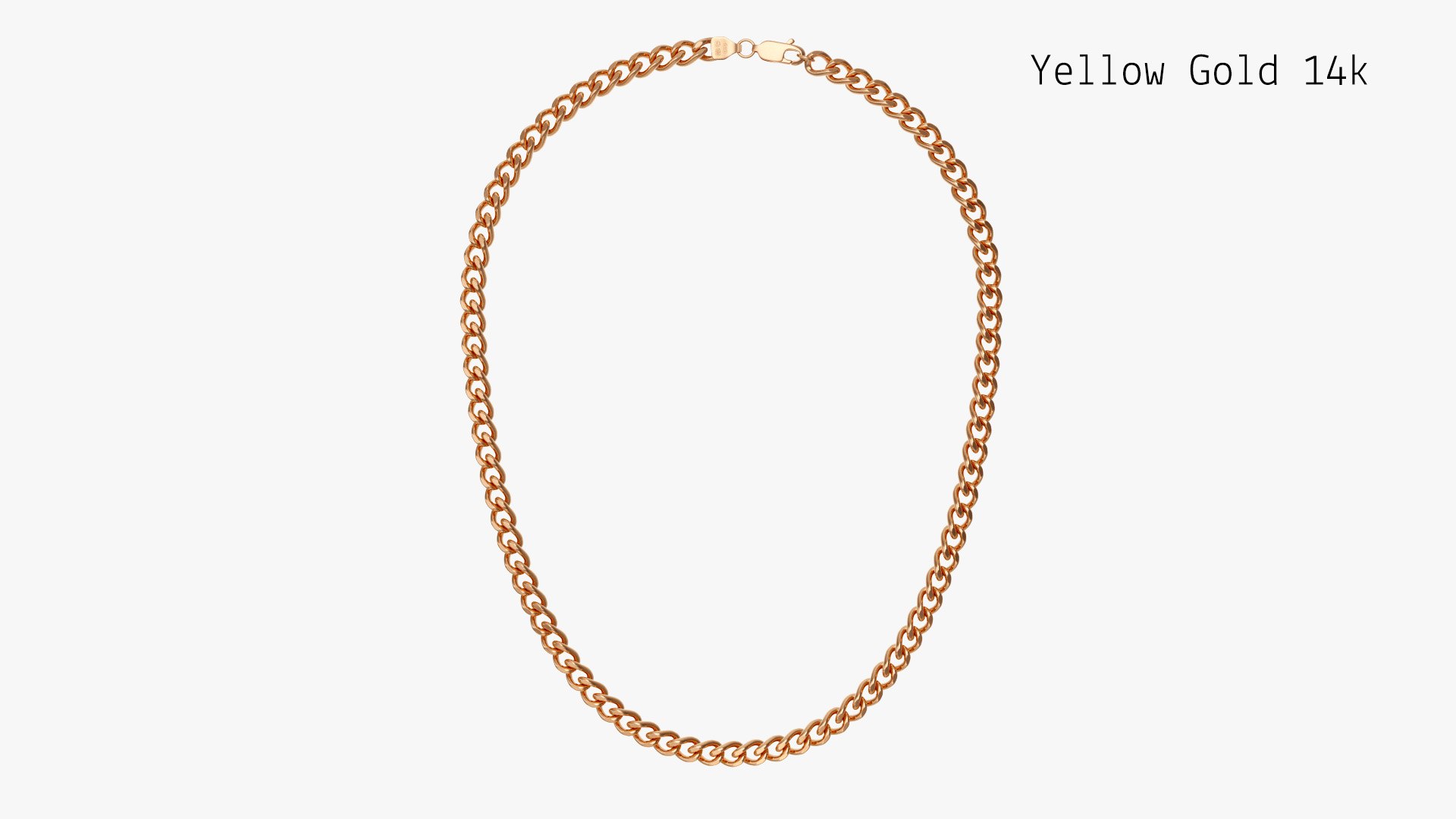 Necklace Chain 8 Model - TurboSquid 1711588