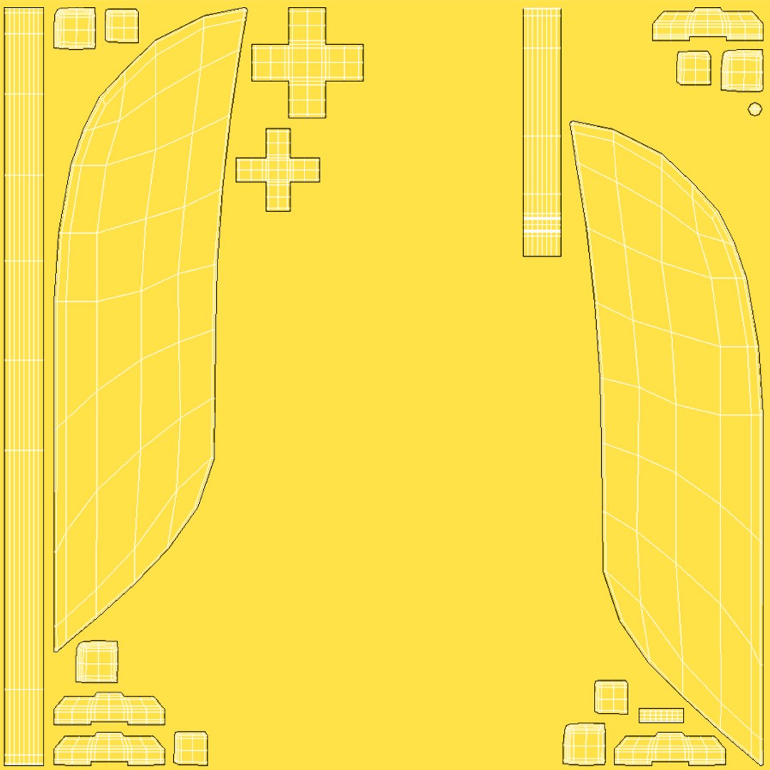Flagpole Banner Yellow 3D - TurboSquid 2180150