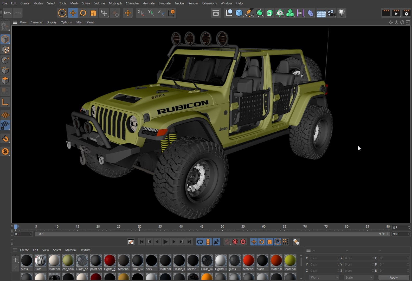 Jeep Wrangler Rubicon 392 Custom model - TurboSquid 1802310