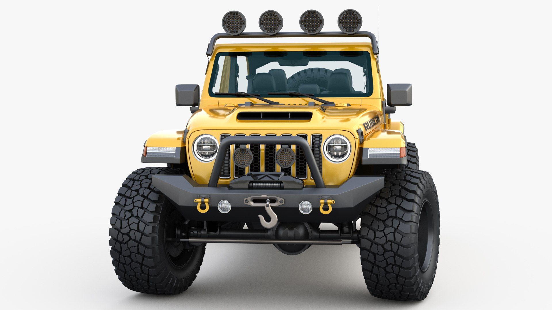 Jeep Wrangler Rubicon 392 Custom Model - TurboSquid 1802310