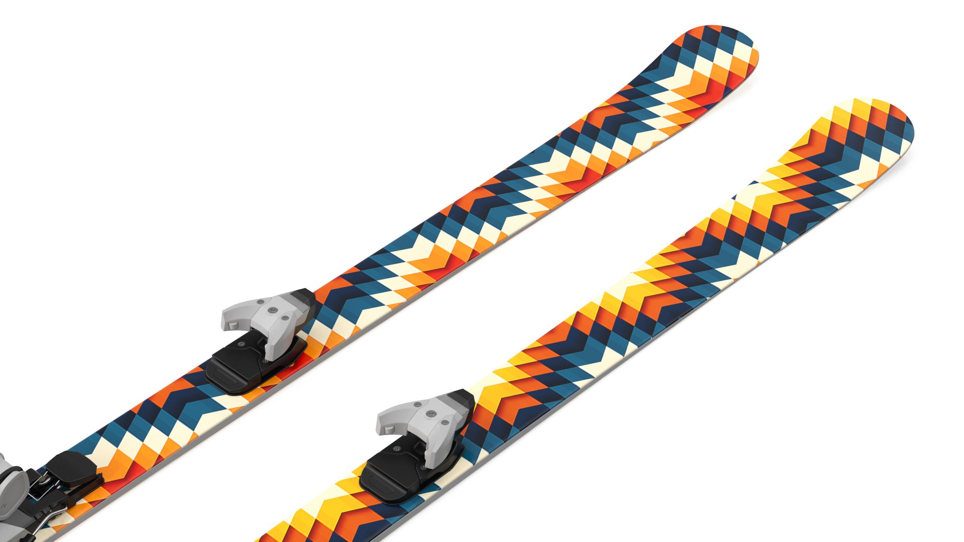 Snow Skis 6 3D Model - TurboSquid 2061186