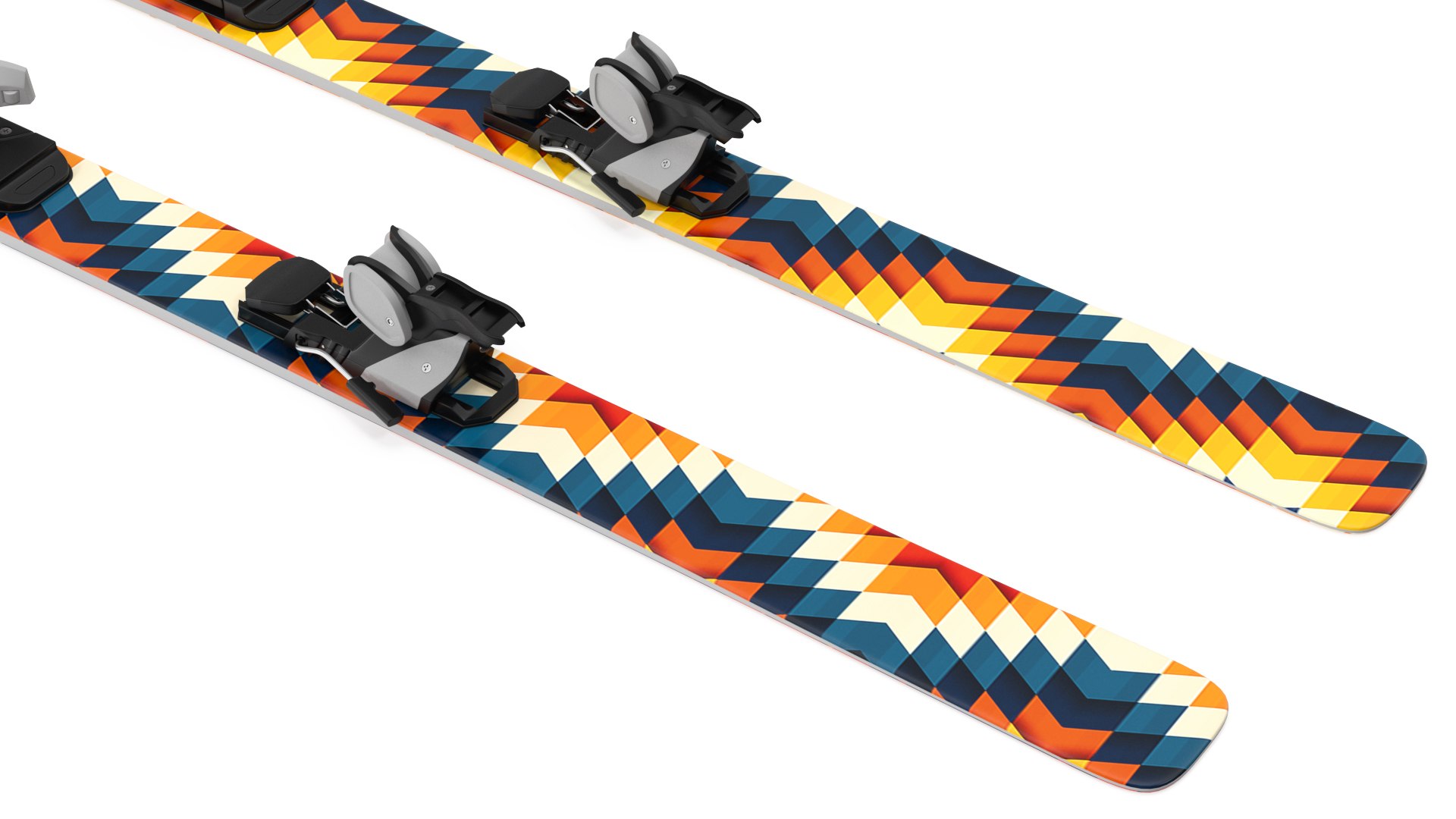 Snow Skis 6 3D Model - TurboSquid 2061186