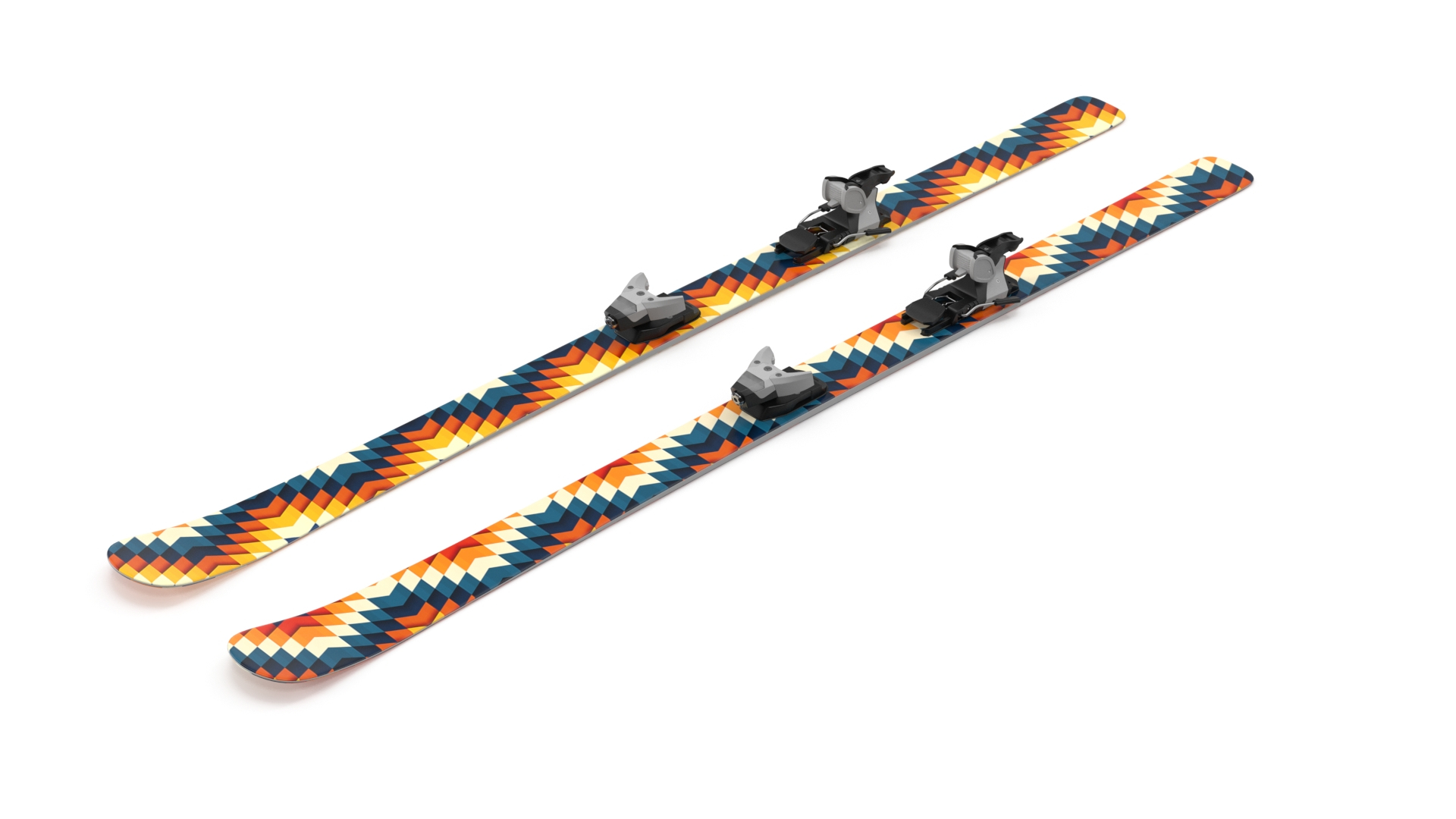 Snow Skis 6 3D Model - TurboSquid 2061186