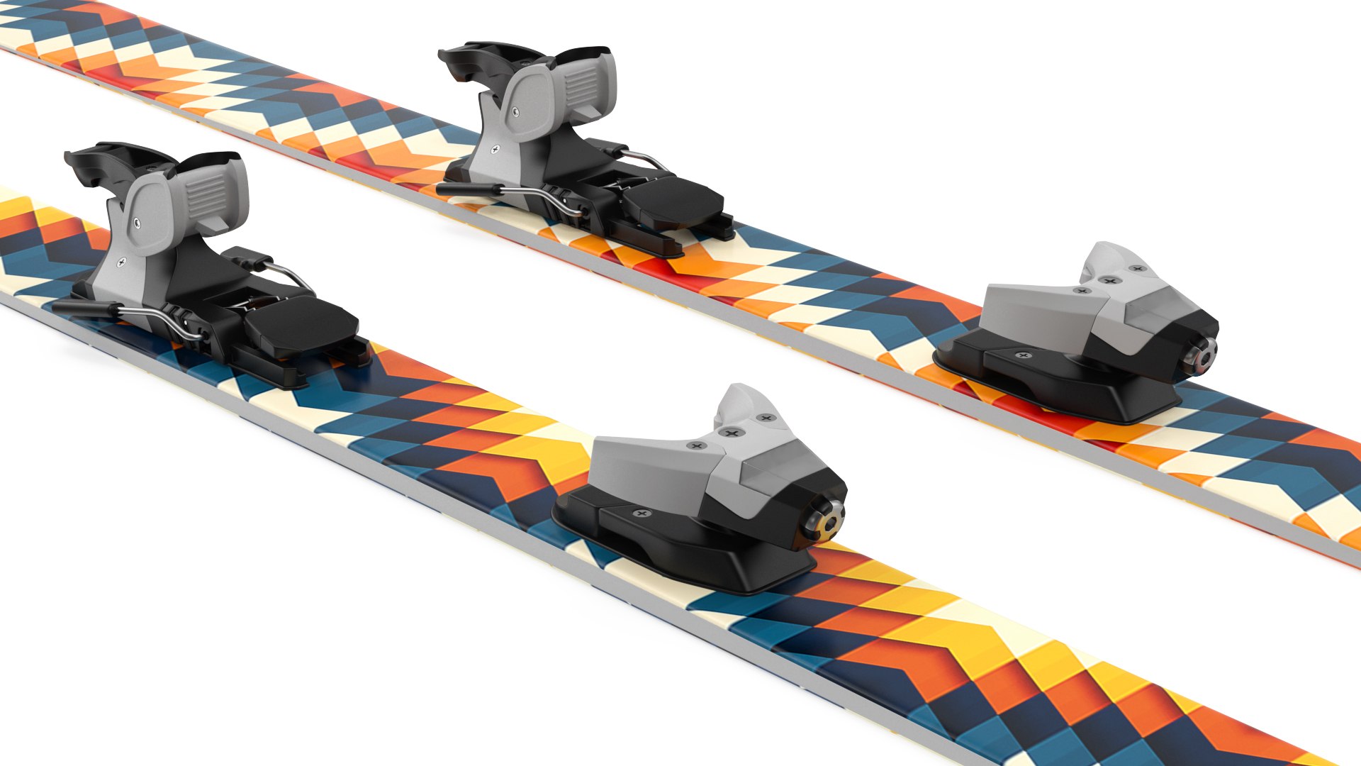 Snow Skis 6 3D Model - TurboSquid 2061186