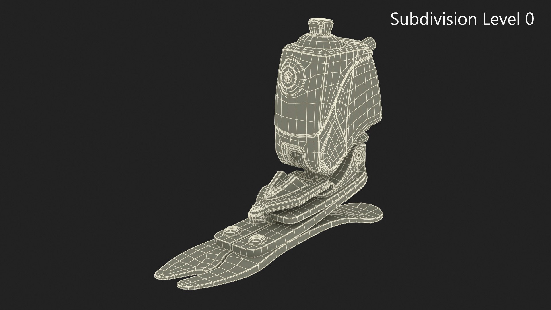 3D Model Bionic Foot - TurboSquid 2227986
