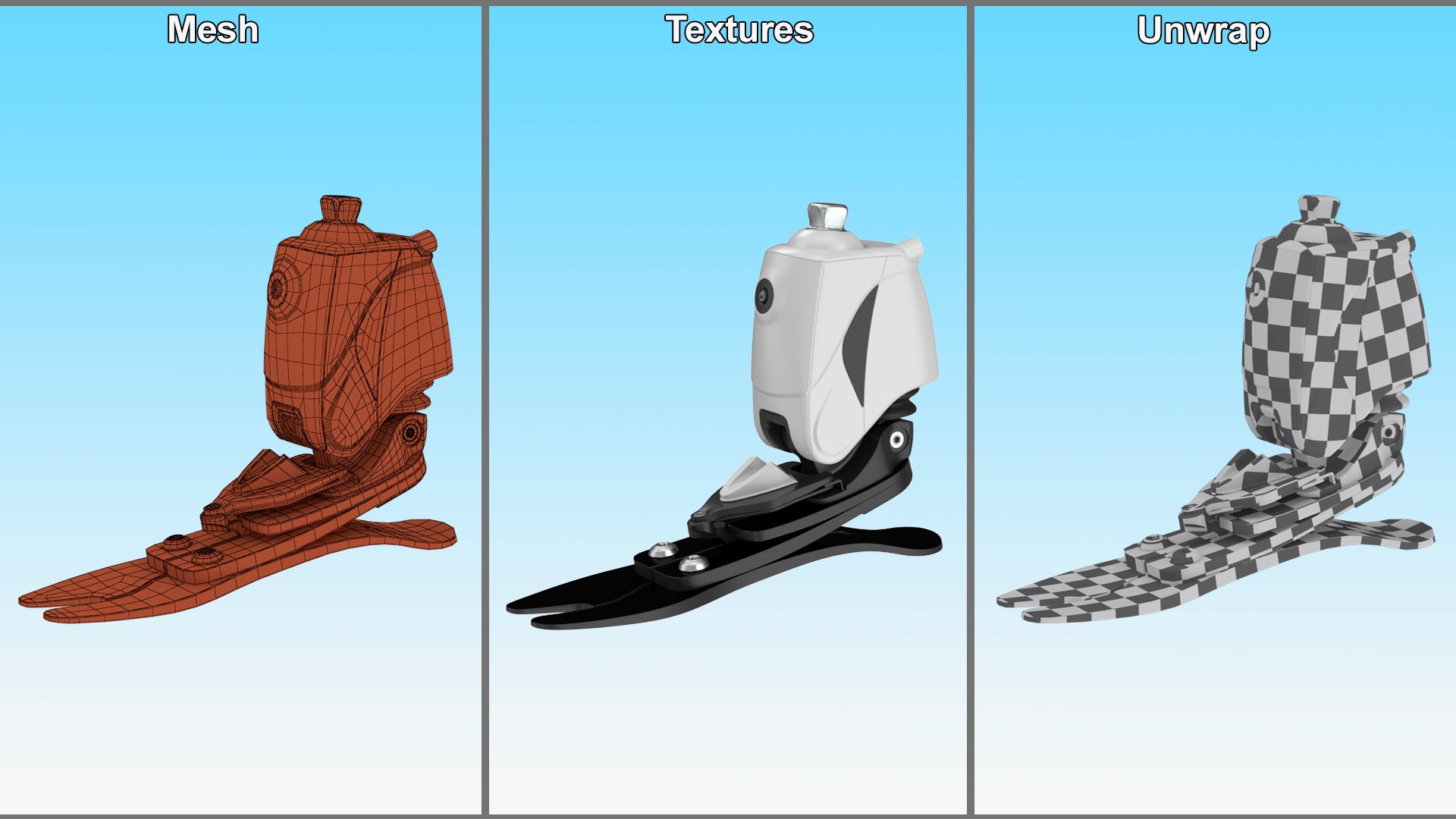 3D Model Bionic Foot - TurboSquid 2227986