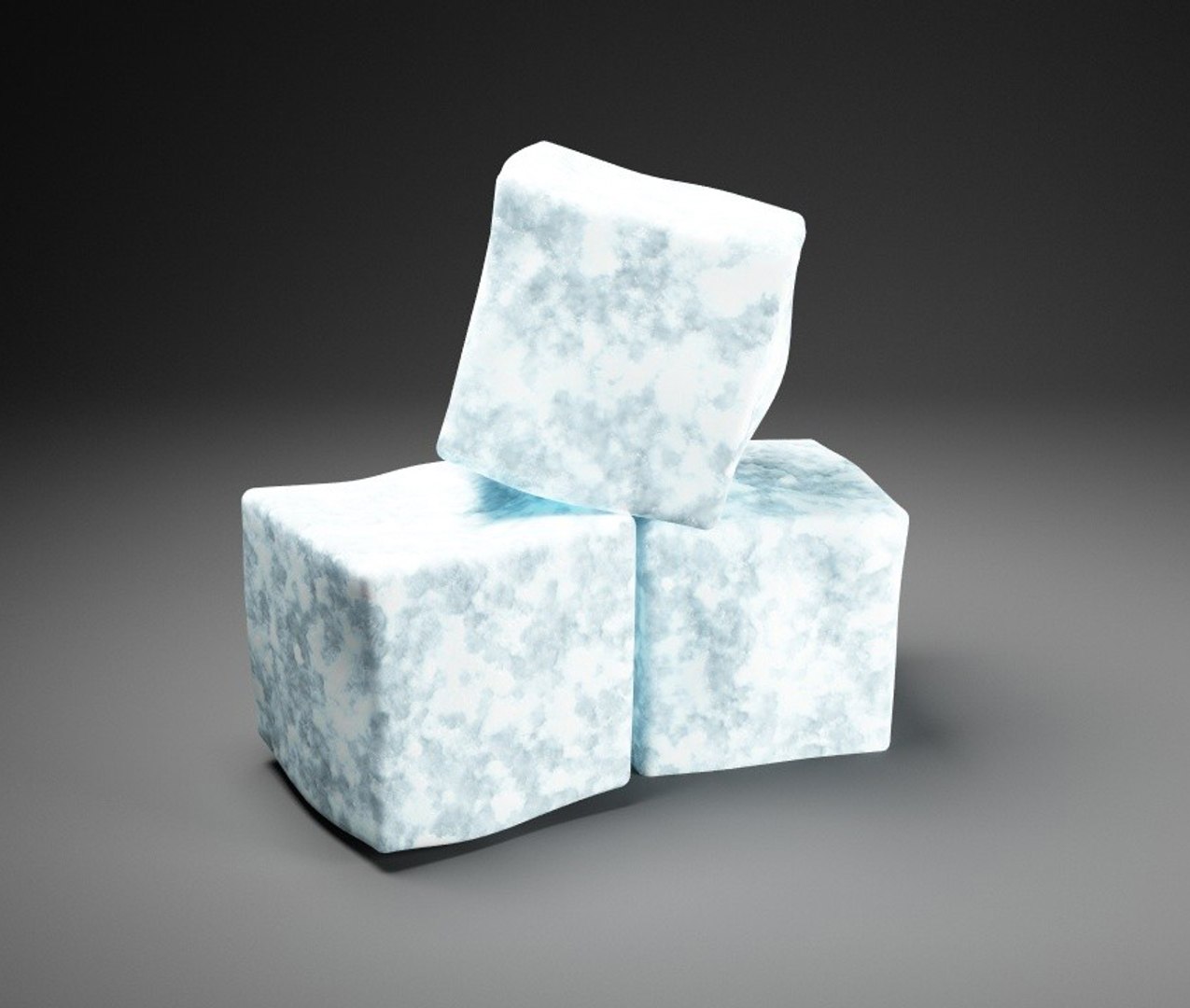 ice cubes 3d c4d