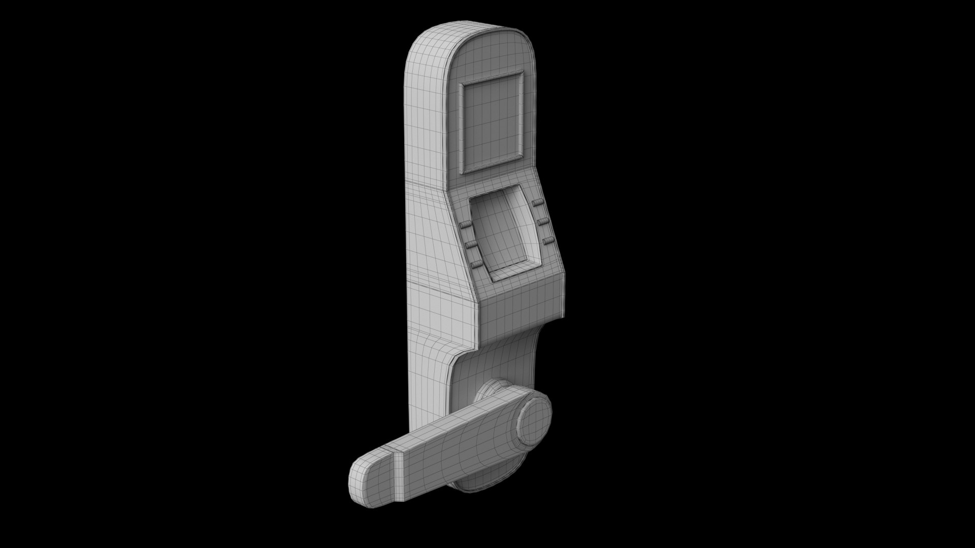 Biometric Lock Model - TurboSquid 1603753