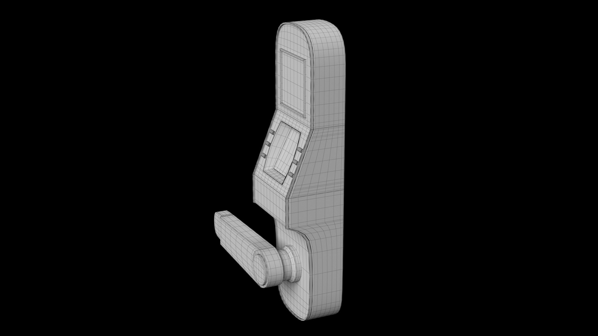 Biometric Lock Model - TurboSquid 1603753
