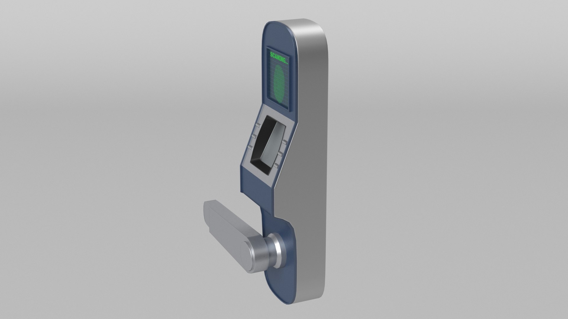 Biometric Lock Model - TurboSquid 1603753