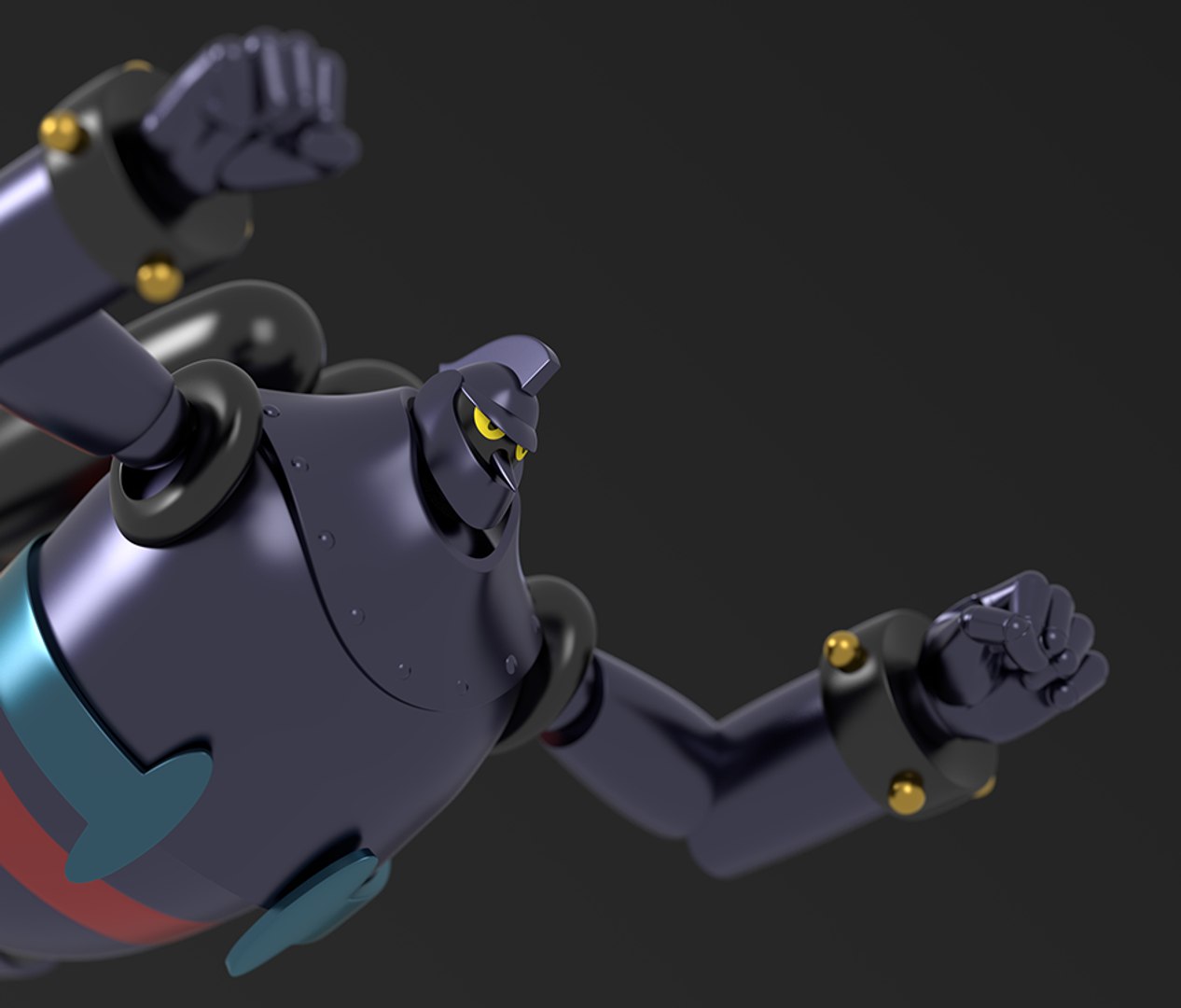 3D Robot Blender Model - TurboSquid 1644565