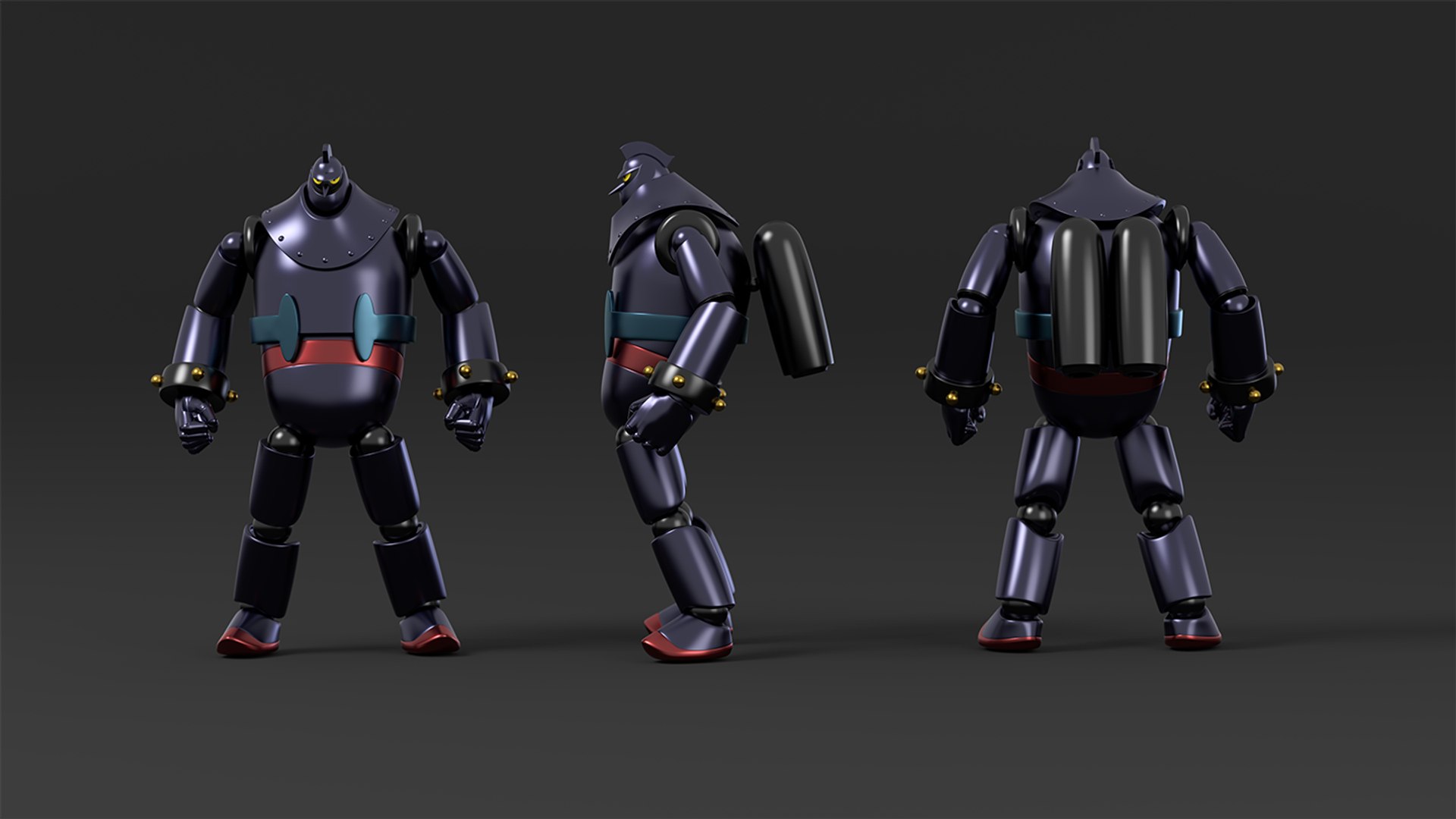 3D Robot Blender Model - TurboSquid 1644565