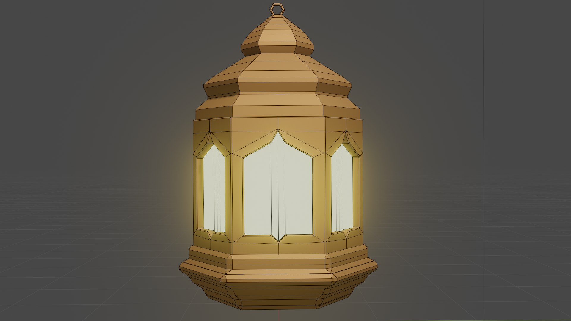 Low Poly Lantern 3D Model - TurboSquid 1940684