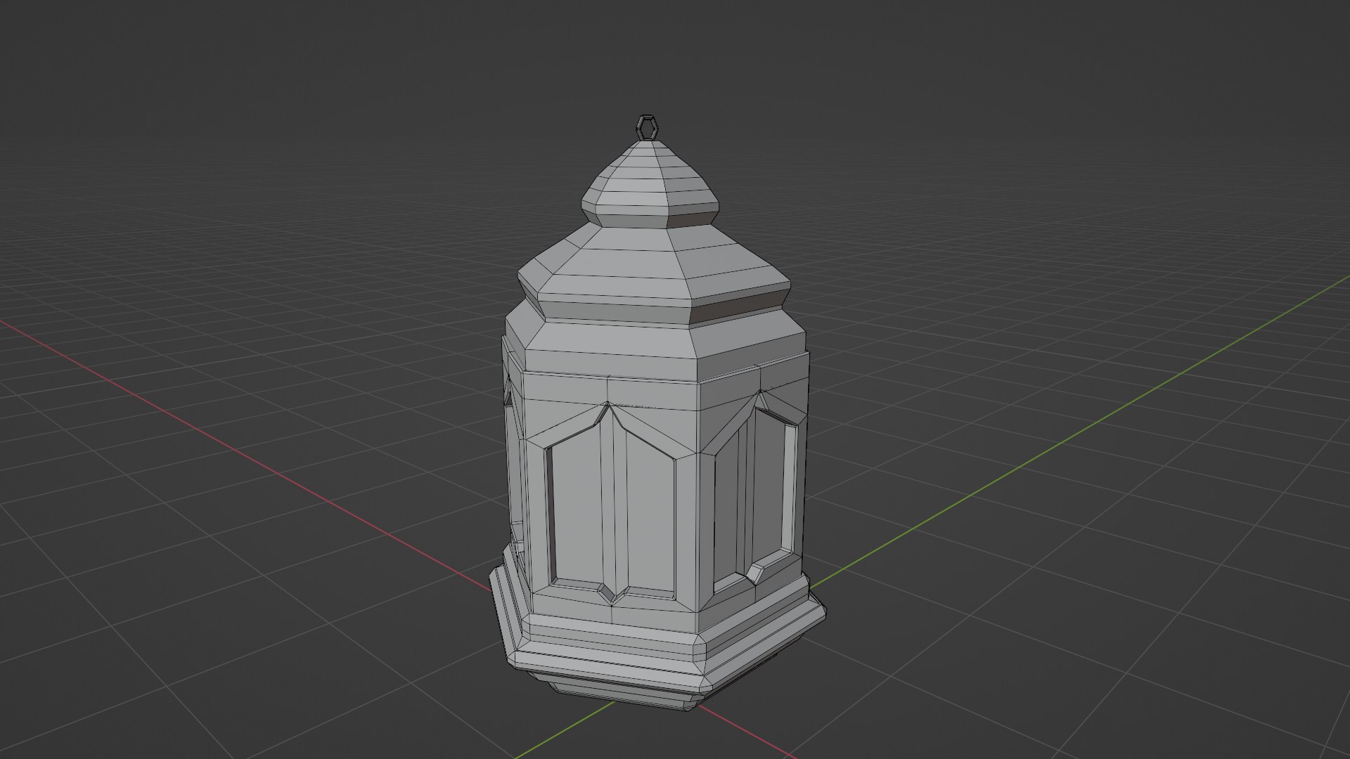 Low Poly Lantern 3D Model - TurboSquid 1940684