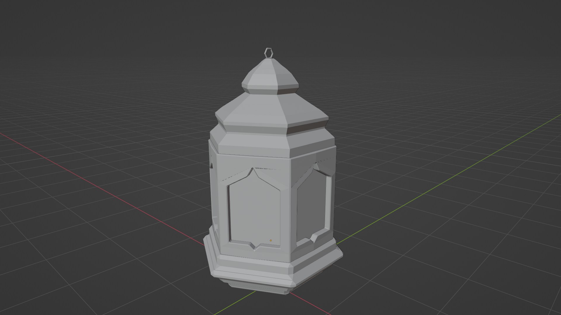 Low Poly Lantern 3D Model - TurboSquid 1940684