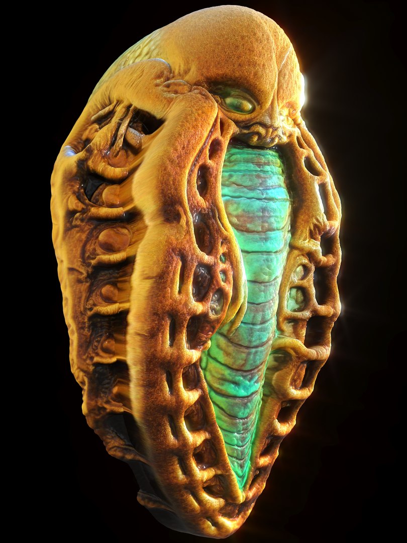 Alien Eggs Life Form Pack 3D Model - TurboSquid 2171493