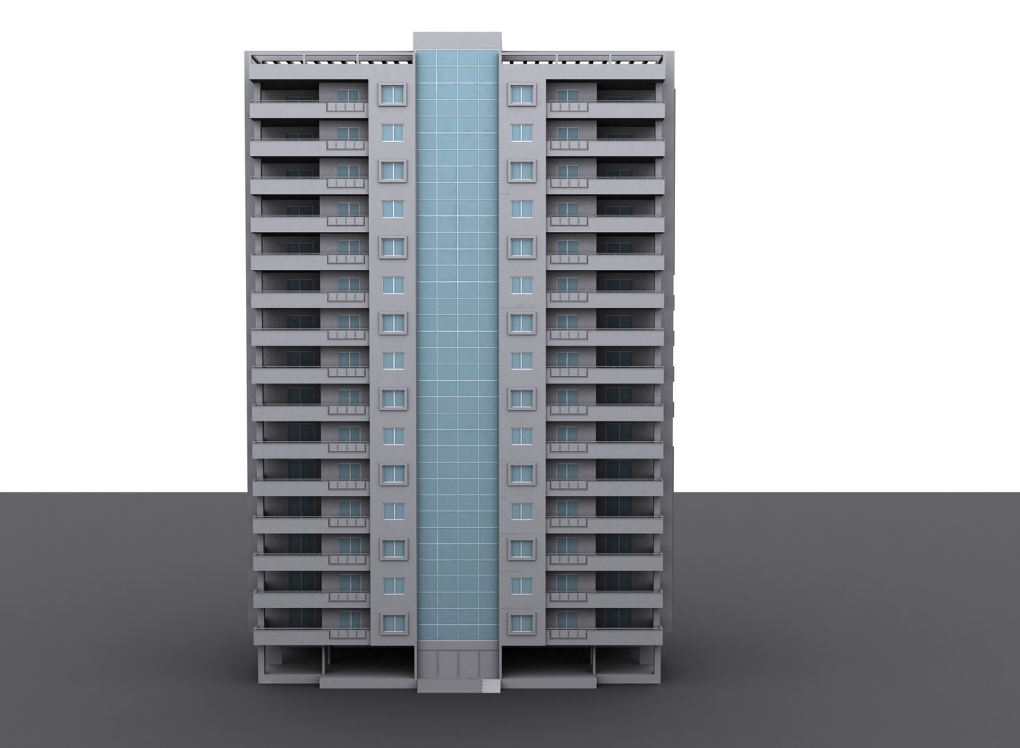 3d Model Apartment Rendered Ready