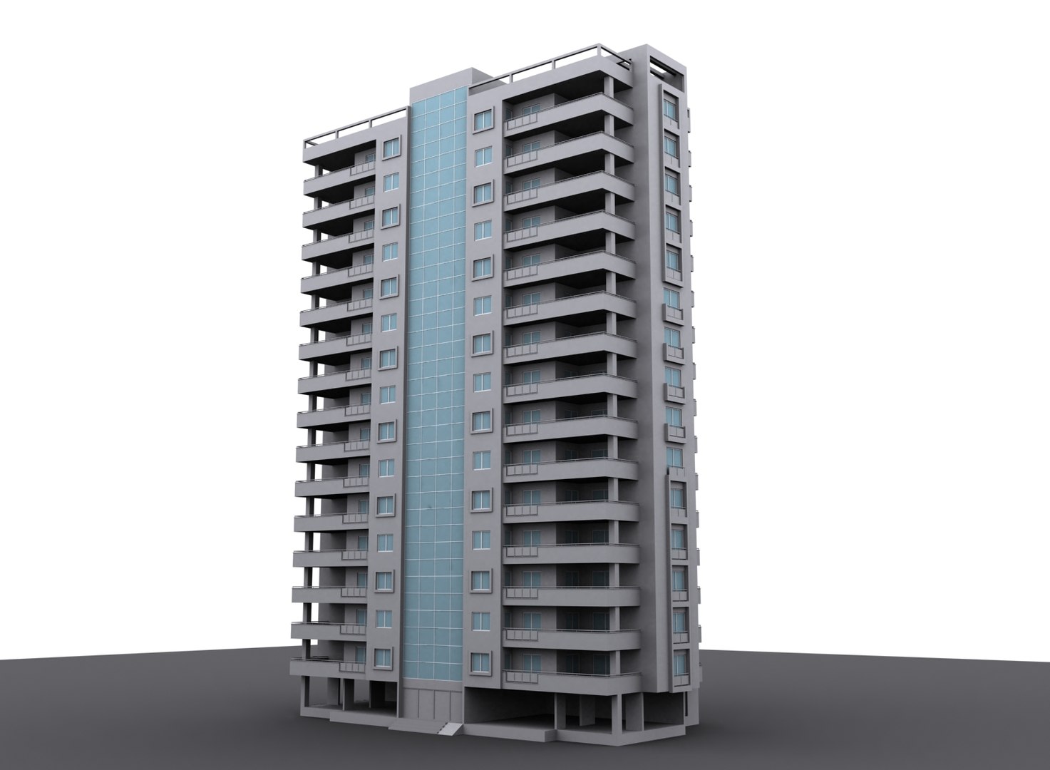 3d Model Apartment Rendered Ready