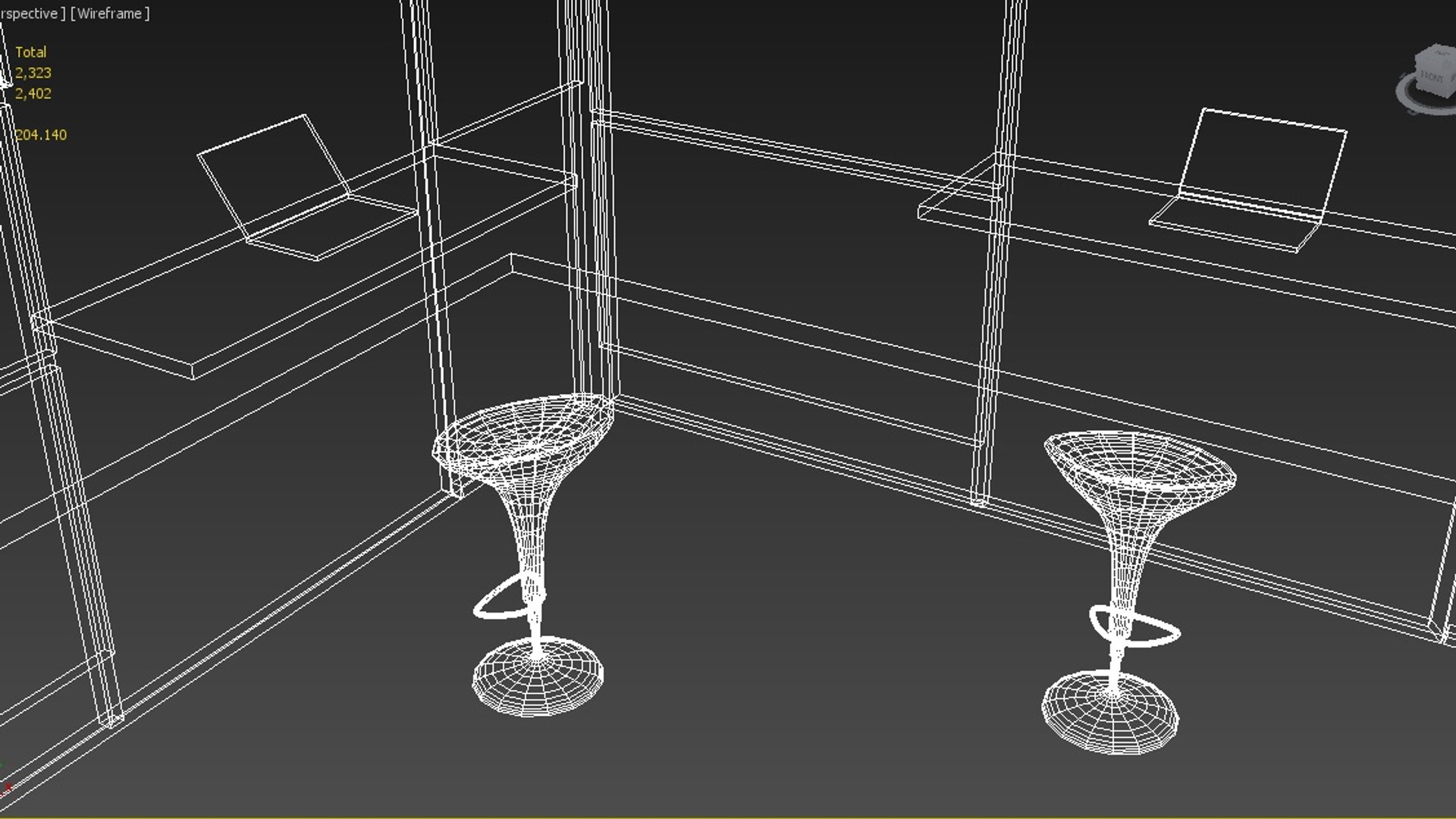 3D model metal frame exhibition booth - TurboSquid 1526655