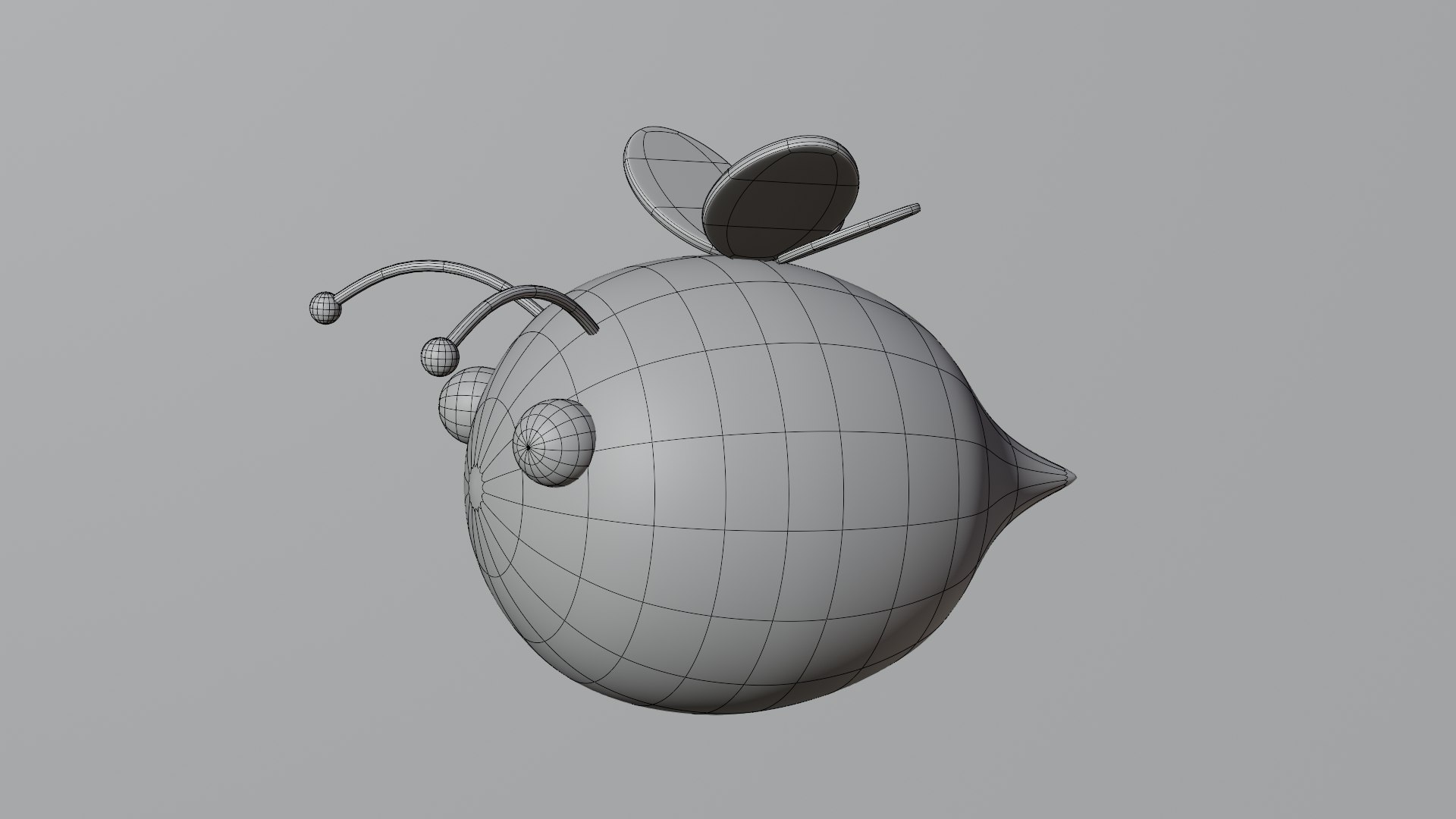 Cute Honey Bee 3D - TurboSquid 2141777