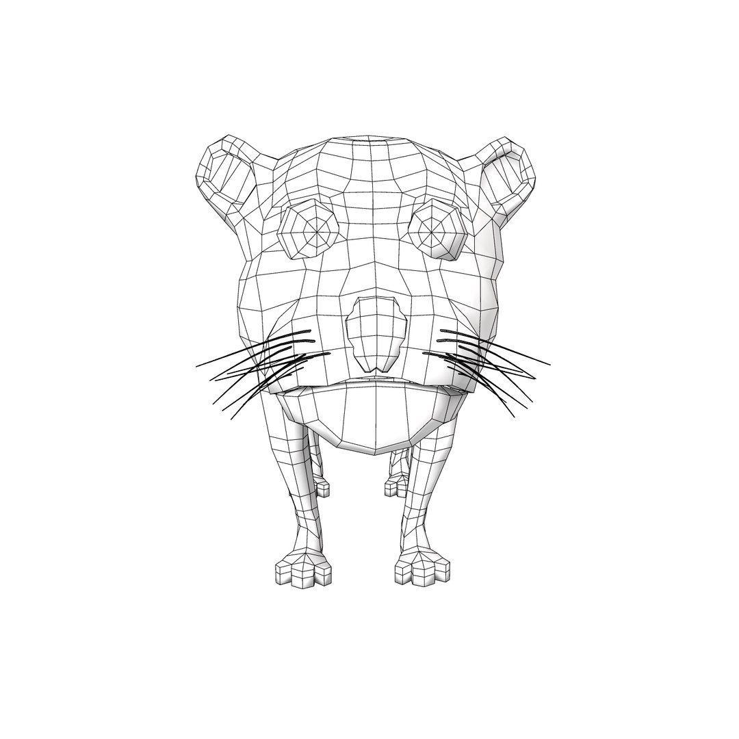 Black Puma Rigged 3d Max